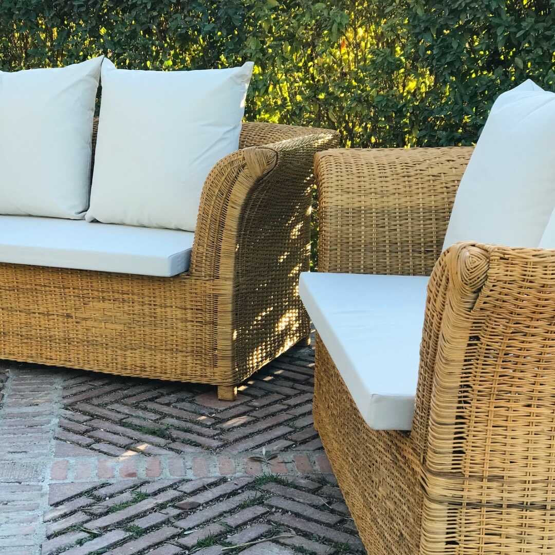 SOFÁS DE MIMBRE – MAMBA MUEBLES - Muebles de jardín